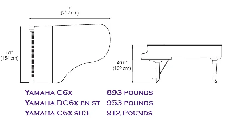Grand Piano Dimensions